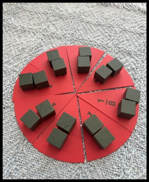 The Montessori Fraction Circles for Elementary